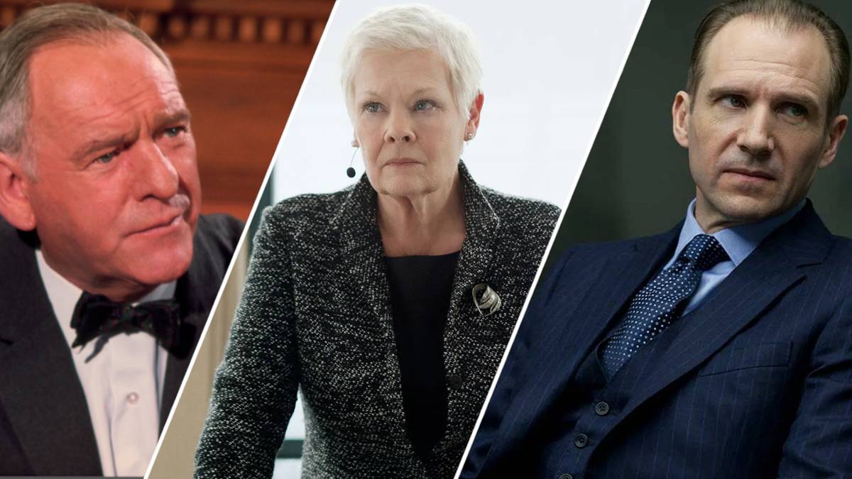 Every Actor Who Played M in the James Bond Movies, Ranked