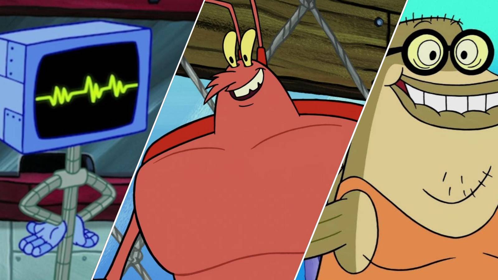 spongebob flexing his muscles