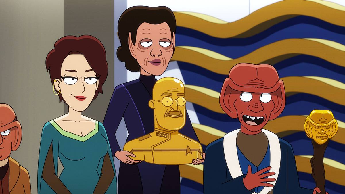 'Star Trek Lower Decks' Creator on Bringing Back 'DS9's Rom and Leeta