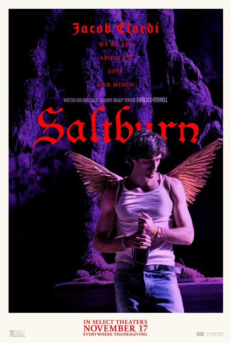 'Saltburn' Posters — Jacob Elordi and Barry Keoghan are Losing Their Minds