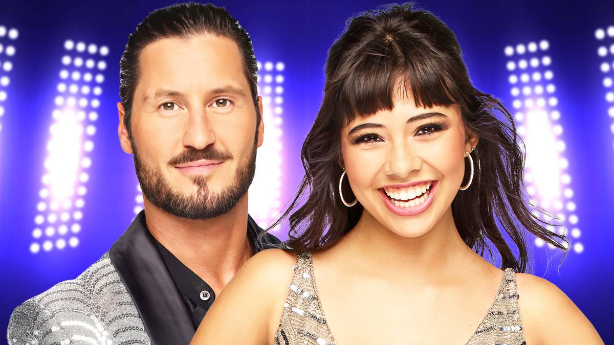 ‘DWTS’ Xochitl Gomez and Val Chmerkovskiy Say Ballroom Trash Talk Is a ...