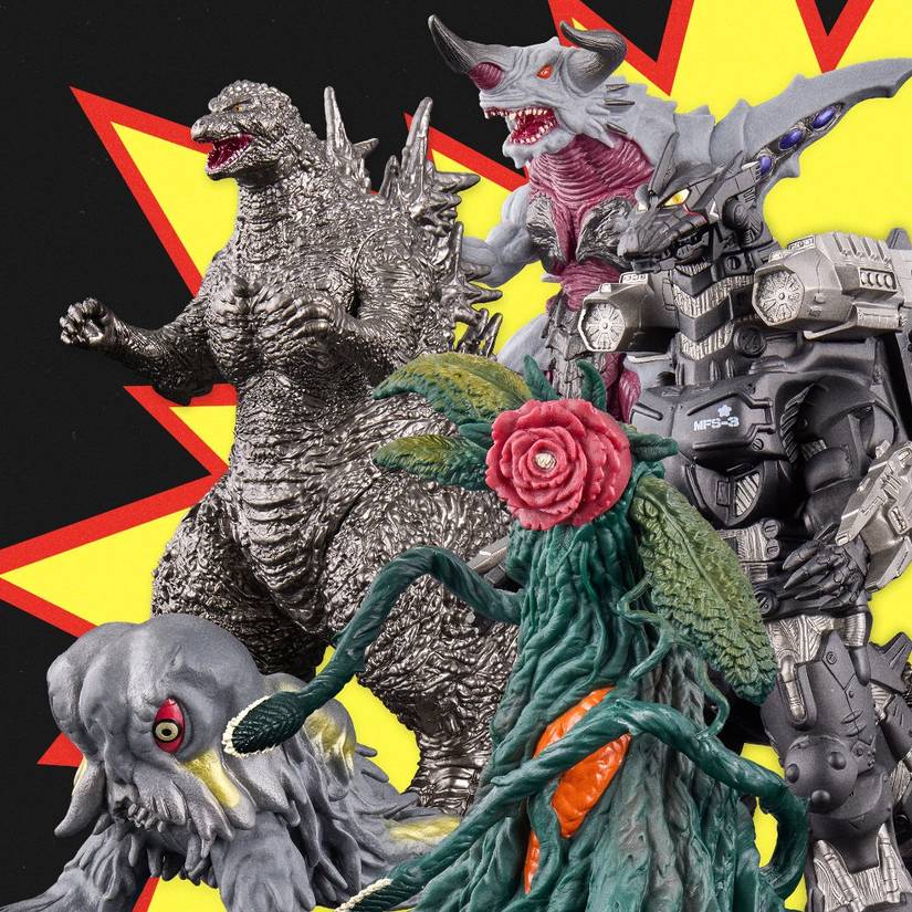 New 'Godzilla' Figures Bring Classic Characters to Life