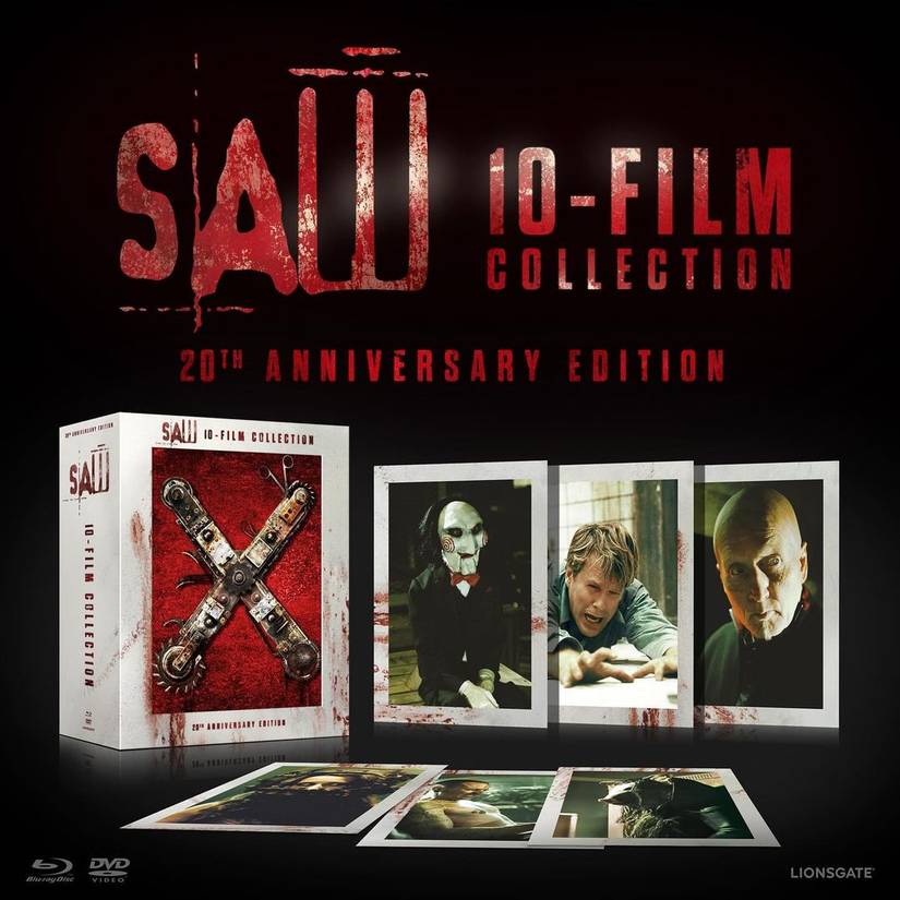 ‘Saw’ Gets 10-Film Blu-ray Collection to Celebrate 20 Years of Jigsaw
