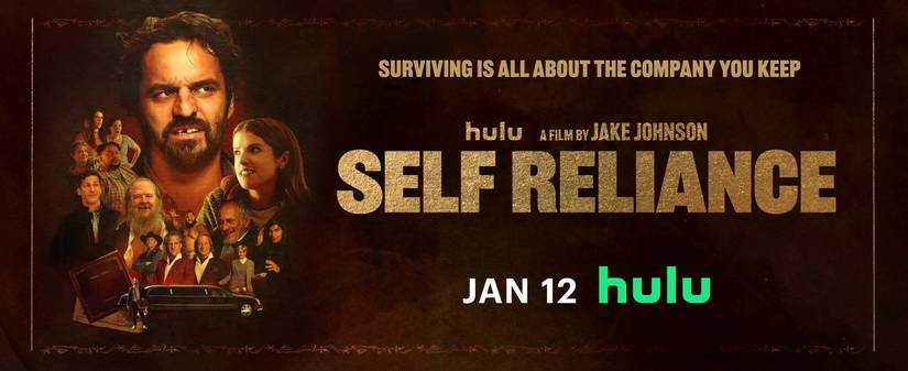'Self Reliance' Sneak Peek — Jake Johnson Runs From a Giant