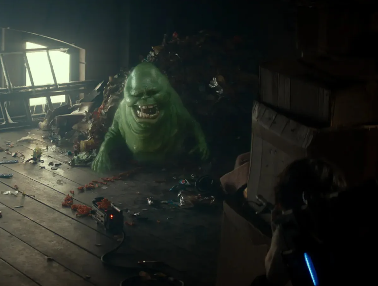 ‘Ghostbusters: Frozen Empire’ Image Shows Slimer Having a Snack