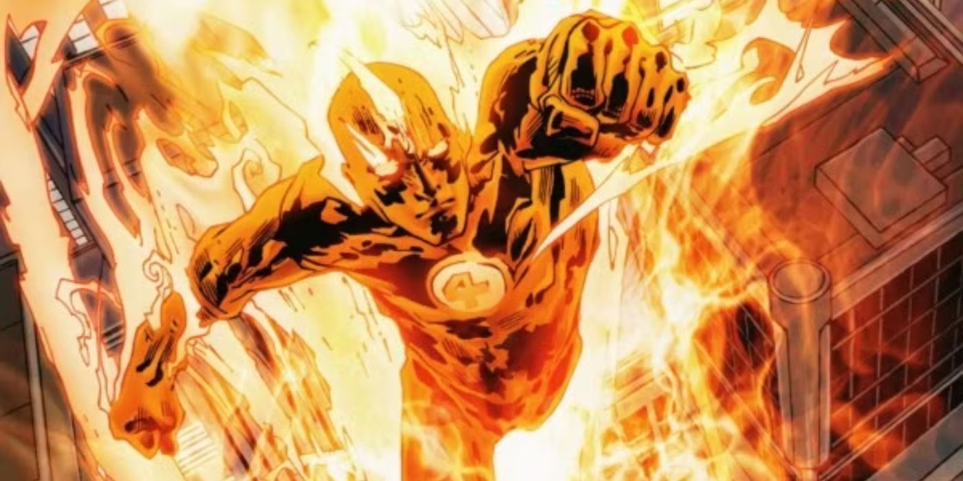 human flame fantastic four