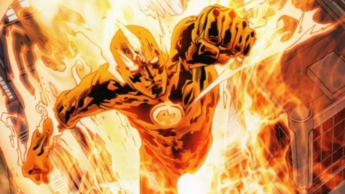 flaming torch marvel