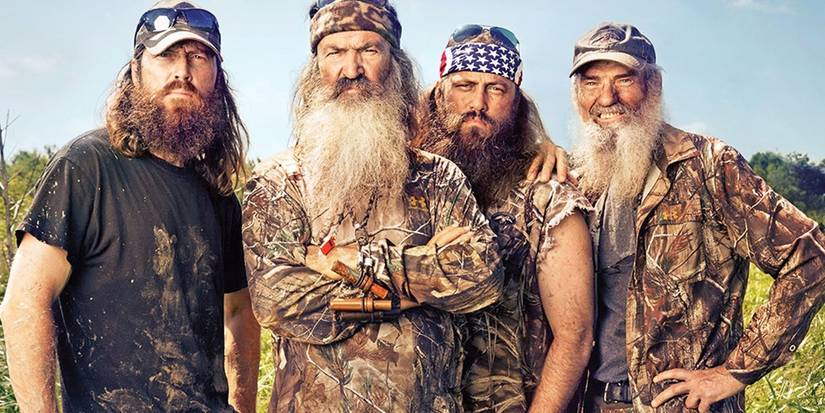 Duck Dynasty Beard Outline Duck Dynasty: Pre Beard Family Photo Album