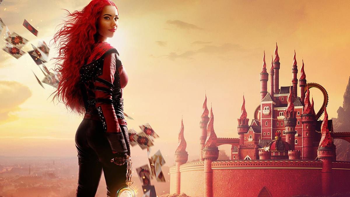 'Descendants The Rise of Red' Poster - The Queen of Hearts Comes to Auradon