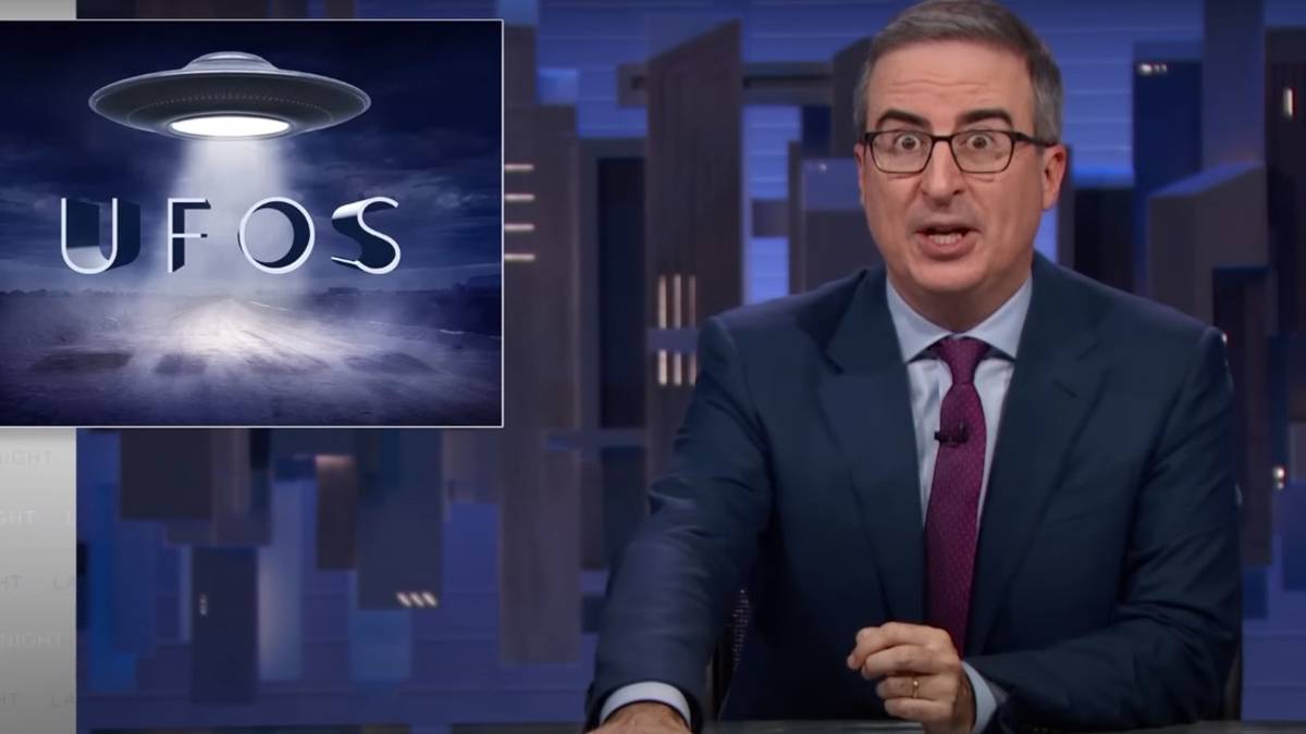 'Last Week Tonight' — John Oliver Decides to Talk About UFOs