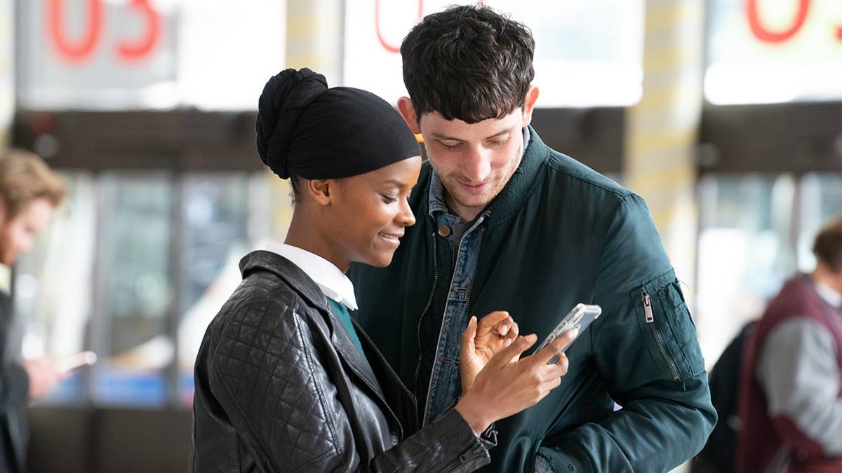 'Aisha' Sneak Peek - Letitia Wright & Josh O'Connor Get Friendly [Exclusive]