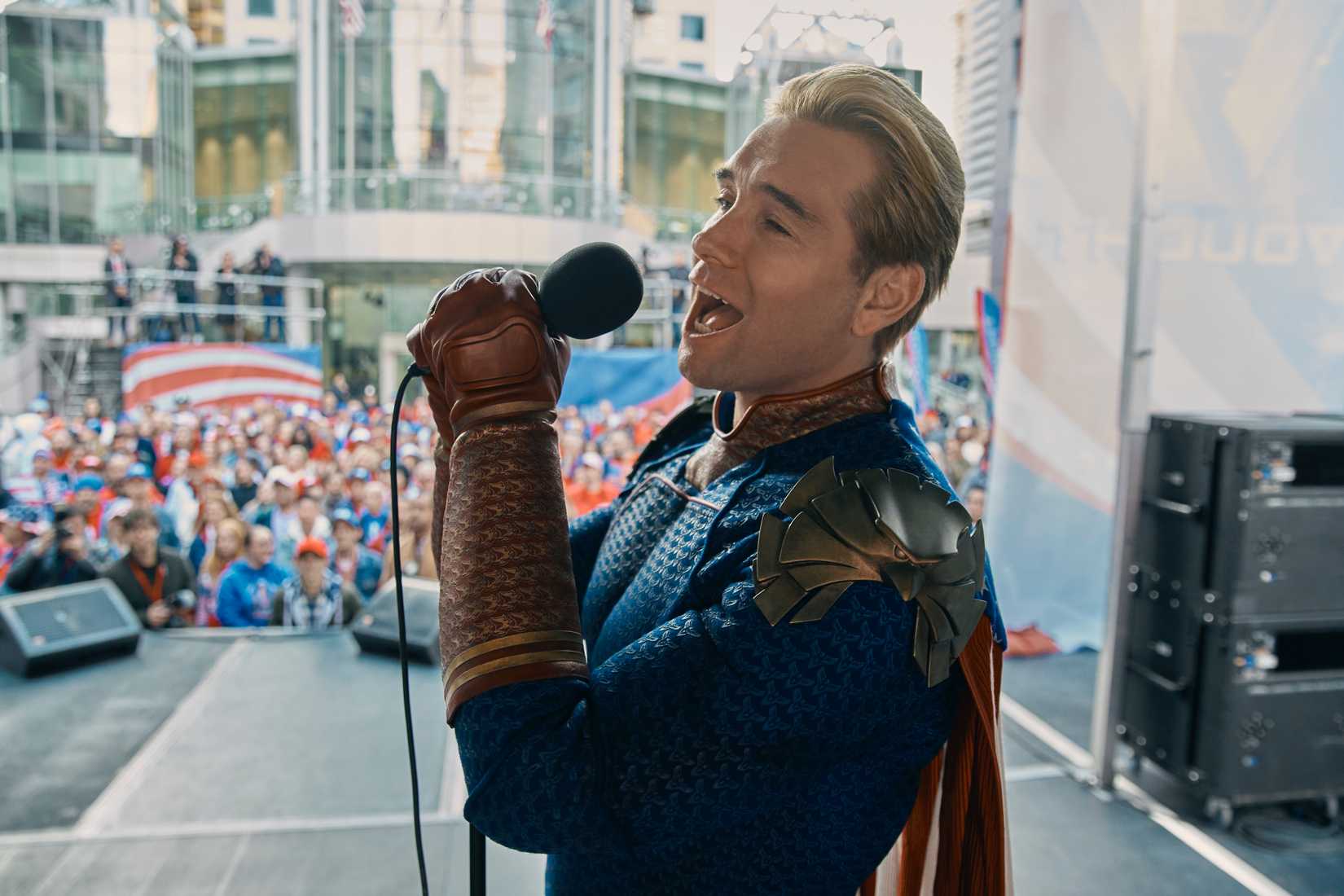 ‘The Boys’ Season 4 Image — Homelander Sings Karaoke