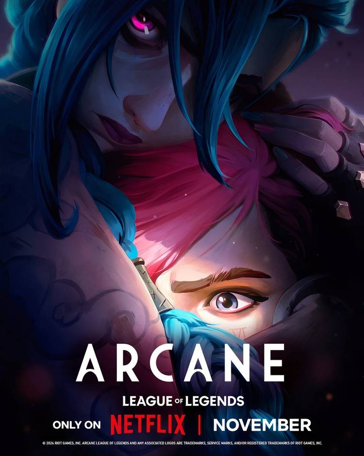Jinx and VI Return in New ‘Arcane’ Poster