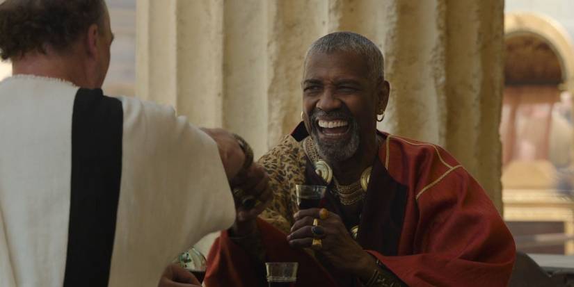 Denzel Washington Teases His Soulless 'Gladiator 2' Character's Backstory