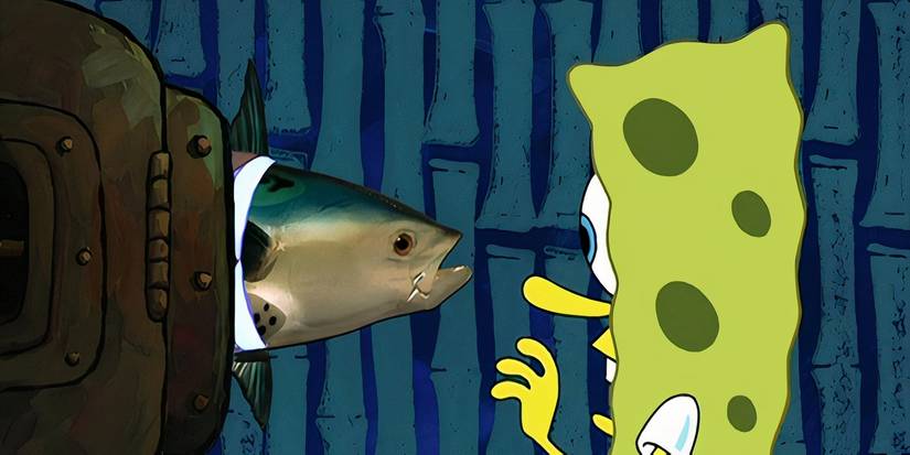 Spongebob Fish Head