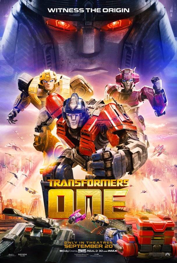 The Robots in Disguise Assemble in New 'Transformers One' Poster