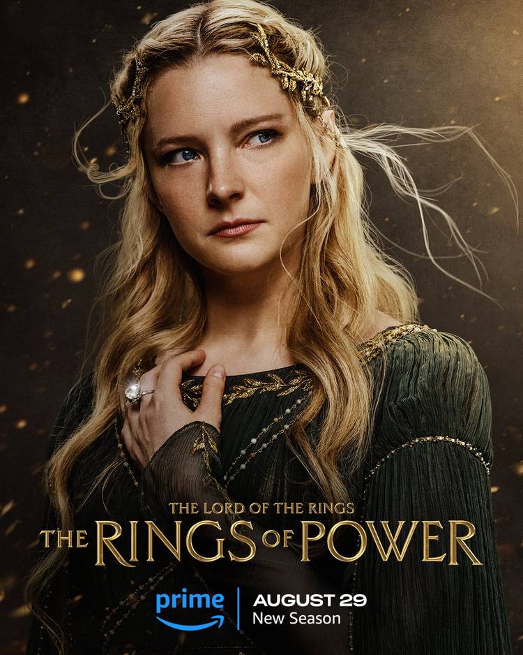 Nenya Shines on Galadriel in New ‘Rings of Power’ Season 2 Character Poster