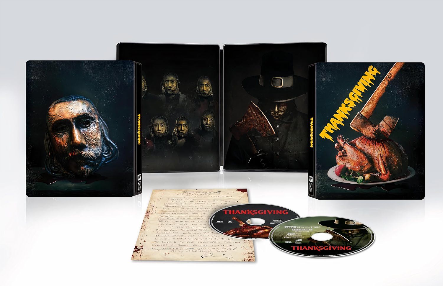 Eli Roth’s ‘Thanksgiving’ Slices Up 4K Blu-ray Steelbook Release