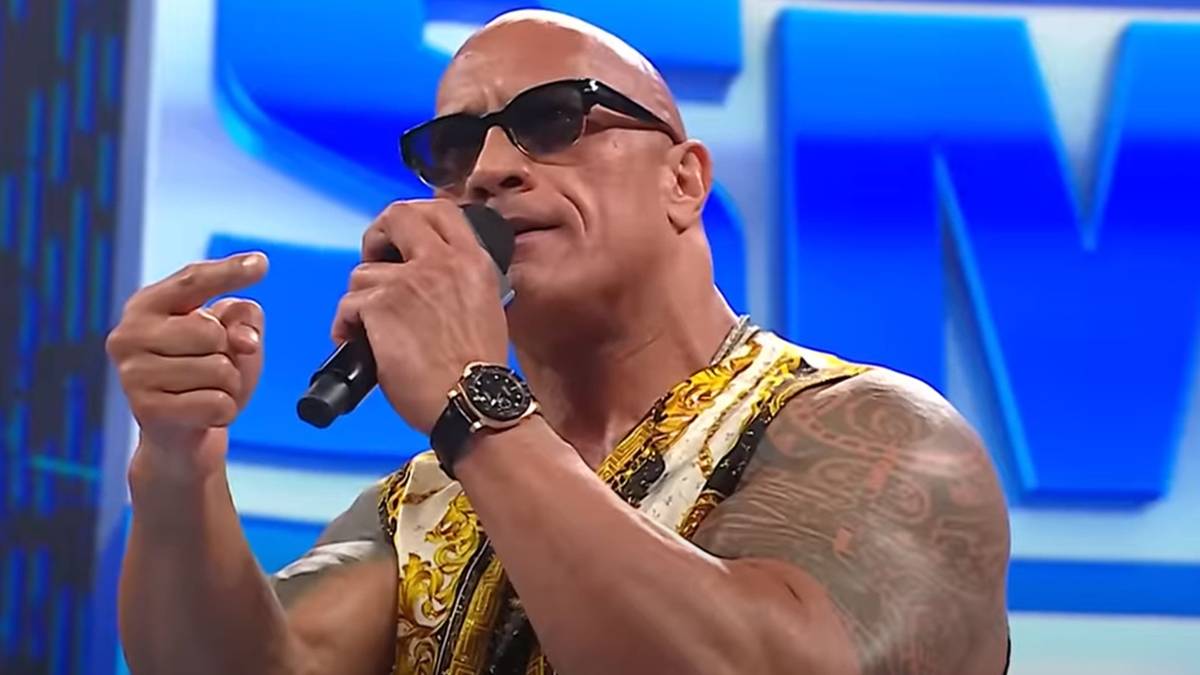 WWE Releases Never-Before-Seen Footage of The Rock Making a Hugely ...