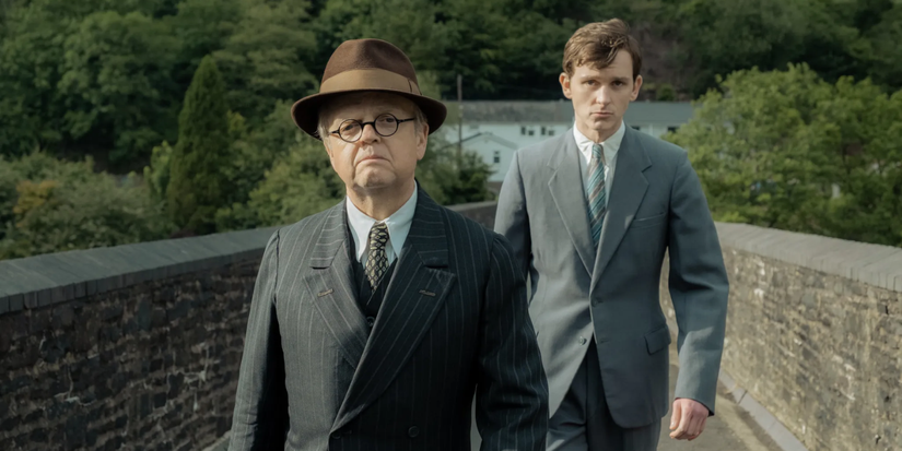Toby Jones Turns Harry Lawtey Into 'Mr. Burton' in First Biopic Image