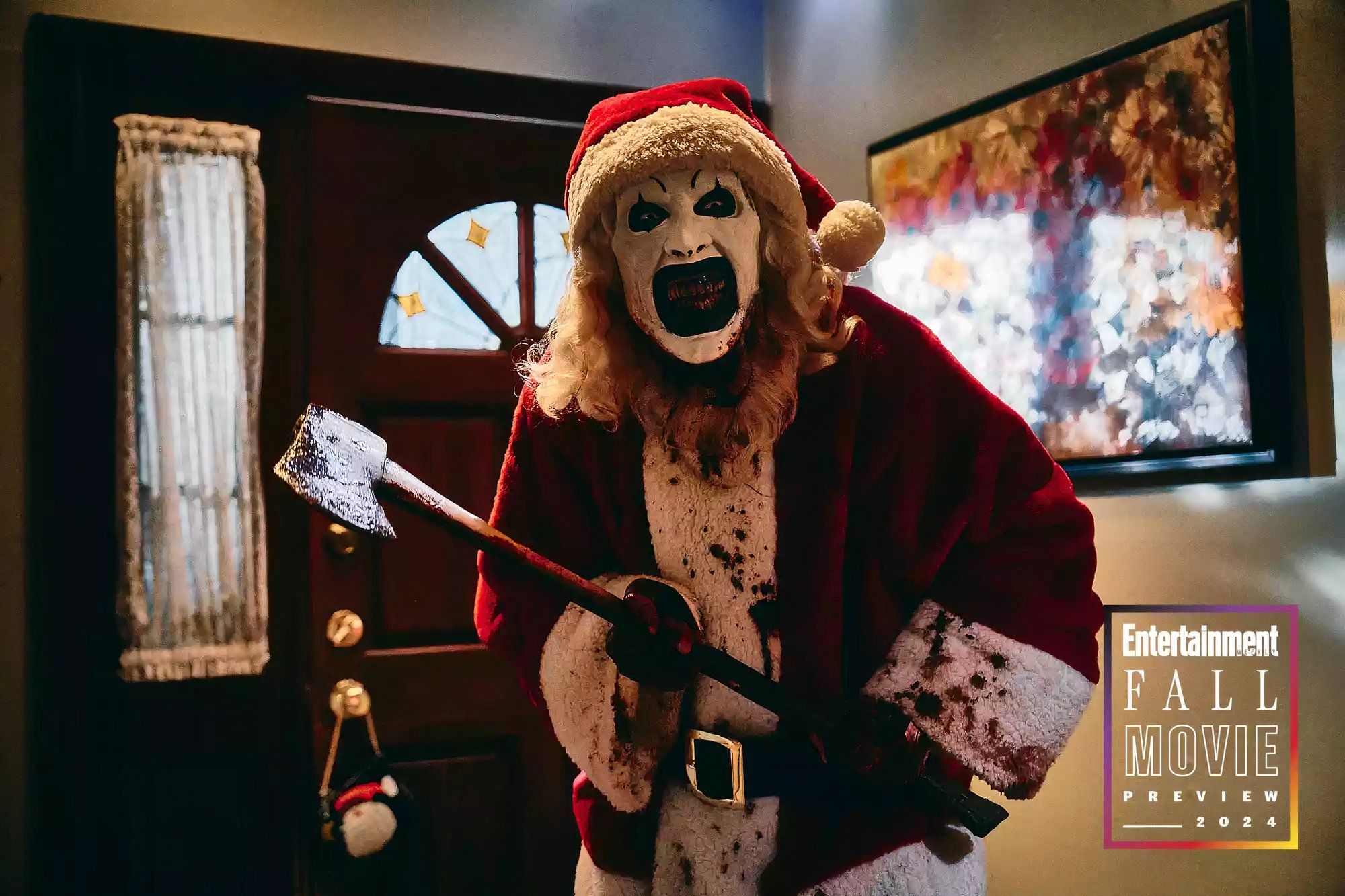 Art the Clown Invokes ‘Slight Night, Deadly Night’ in New ‘Terrifier 3’ Image