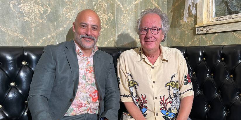 Geoffrey Rush Made a Horror Movie with John Lithgow and an Evil Puppet