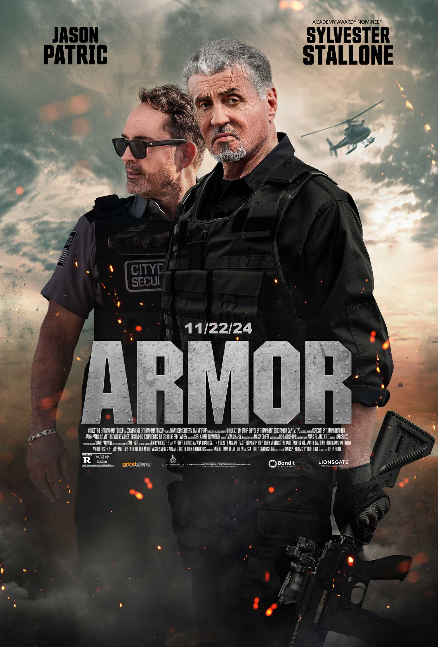 Sylvester Stallone Prepares for Battle in 'Armor' Poster [Exclusive]