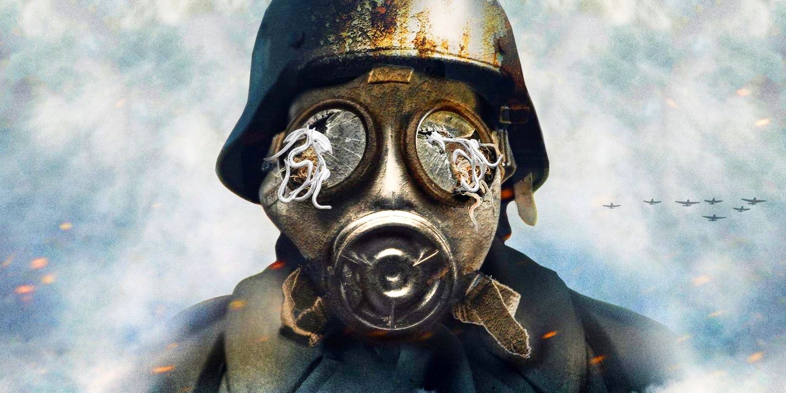Creepy Gas Mask Ww2