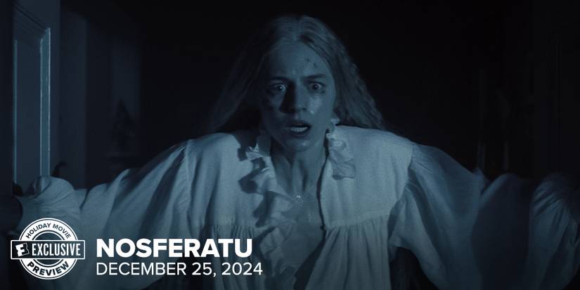 Emma Corrin Experiences True Fear in New 'Nosferatu' Image