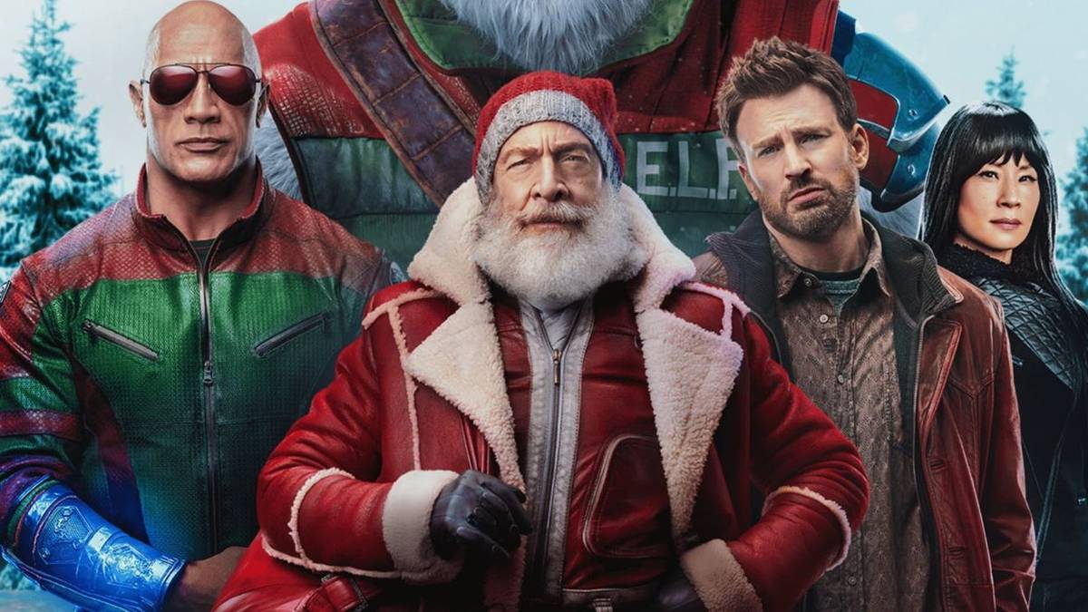 The Rock, Chris Evans, and the Rest of 'Red One's Festive Cast and ...