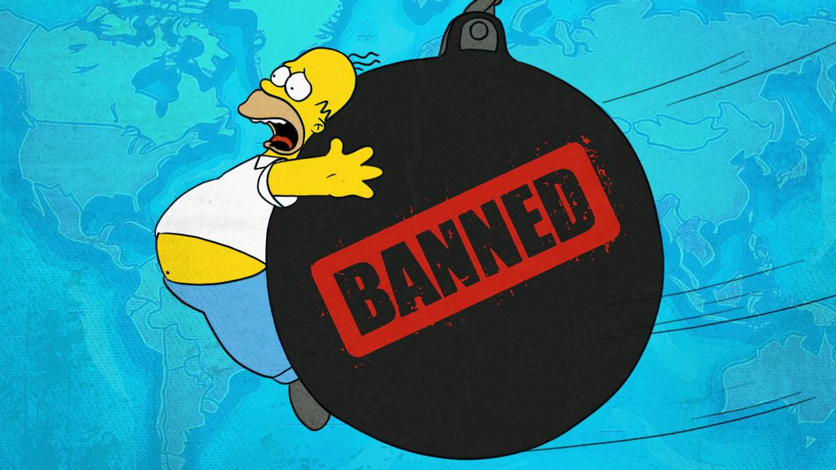 The Absolutely Bonkers Reason ‘The Simpsons’ Movie Was Banned