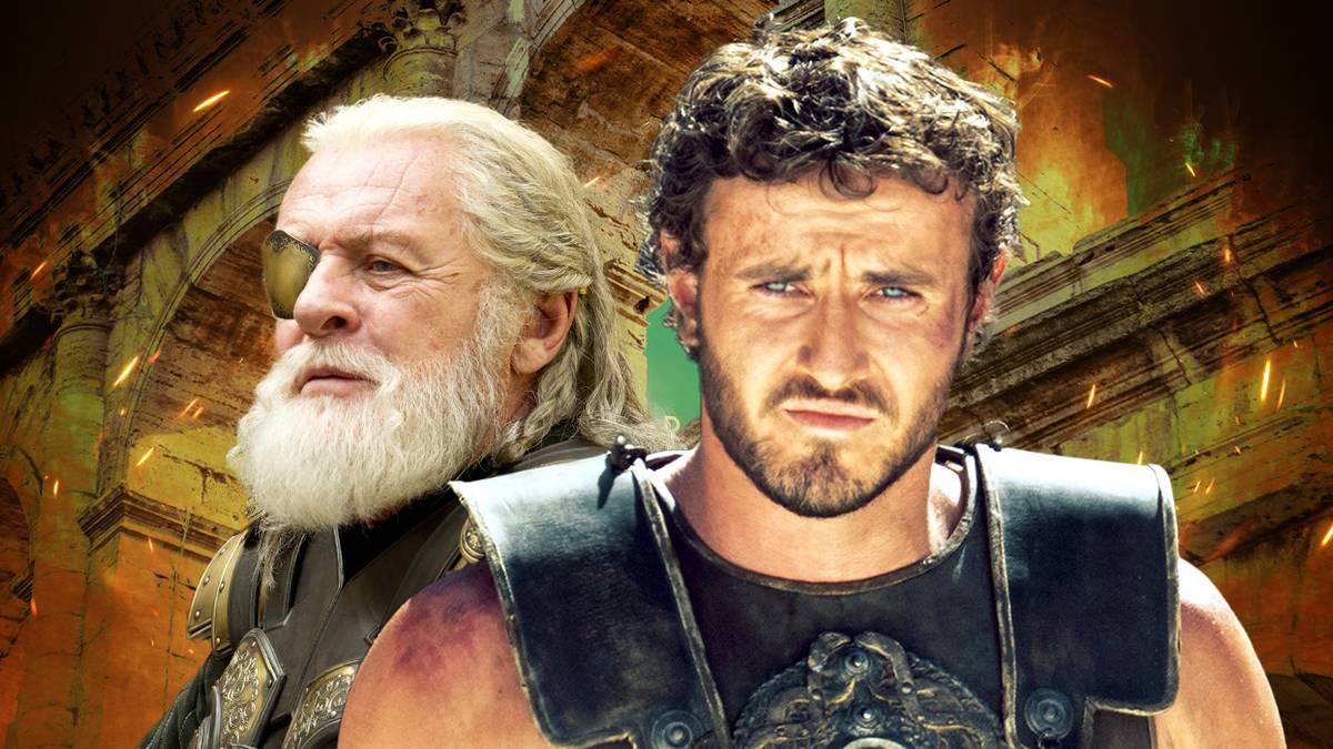 'Gladiator II' Never Filmed in Rome, and It's All Anthony Hopkins' Fault