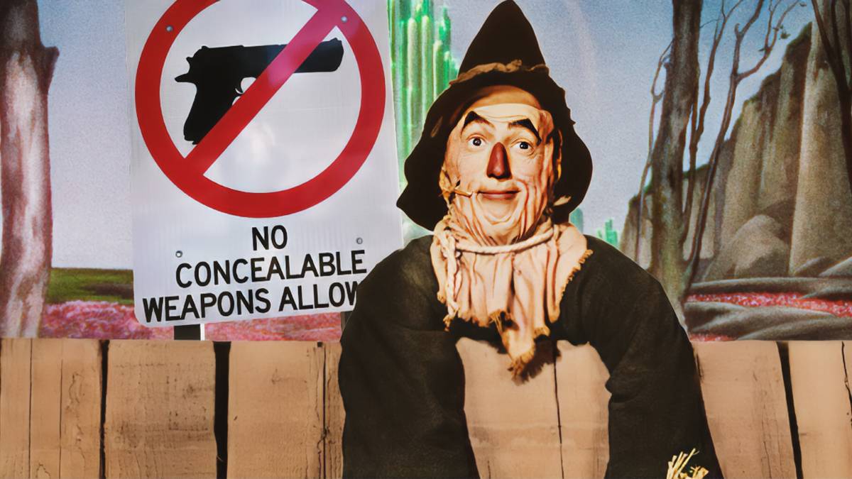 Uh, Why in the Hell Does Scarecrow Have a Freakin' Gun in 'The Wizard ...