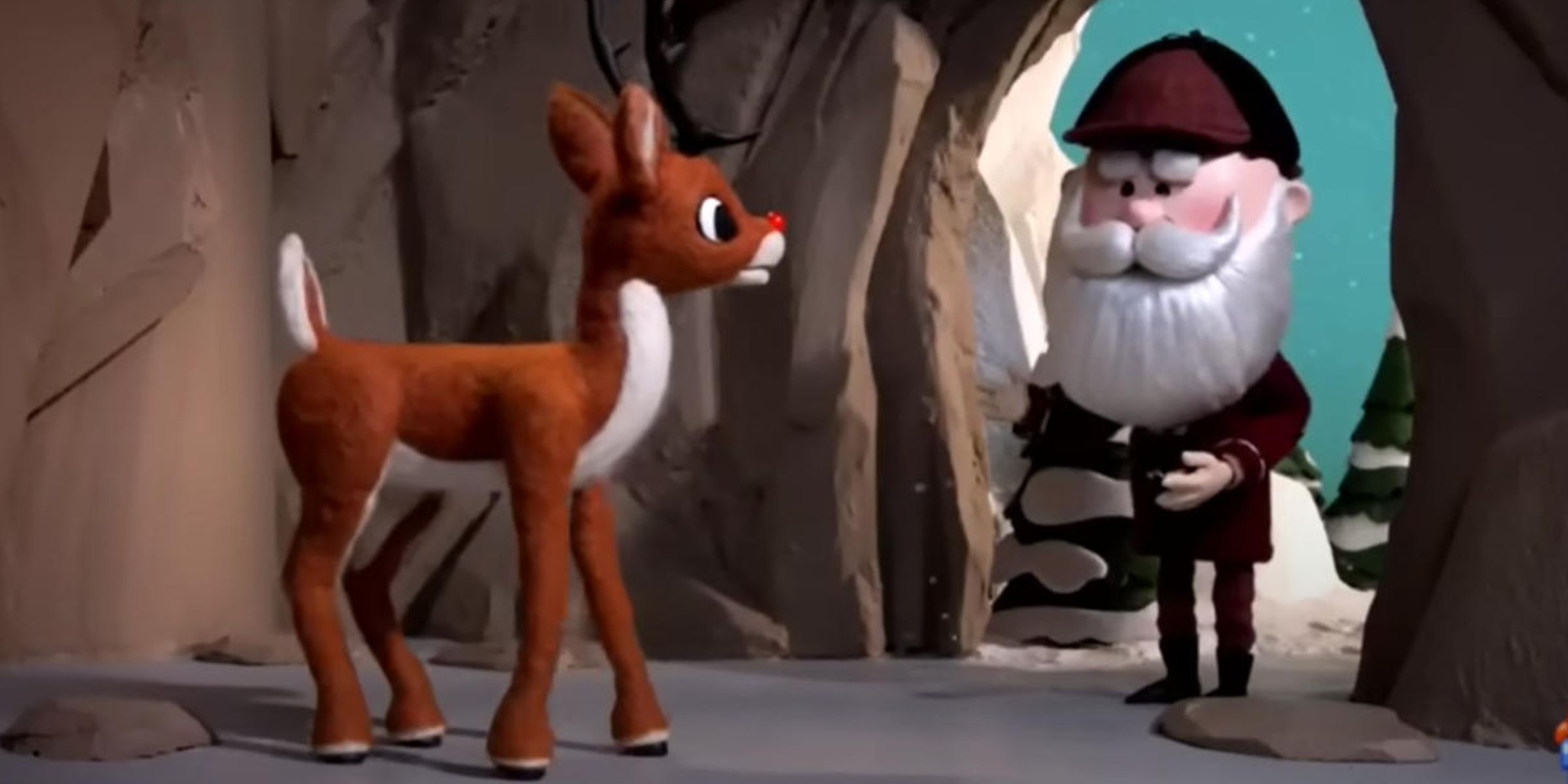 Rudolf And Santa