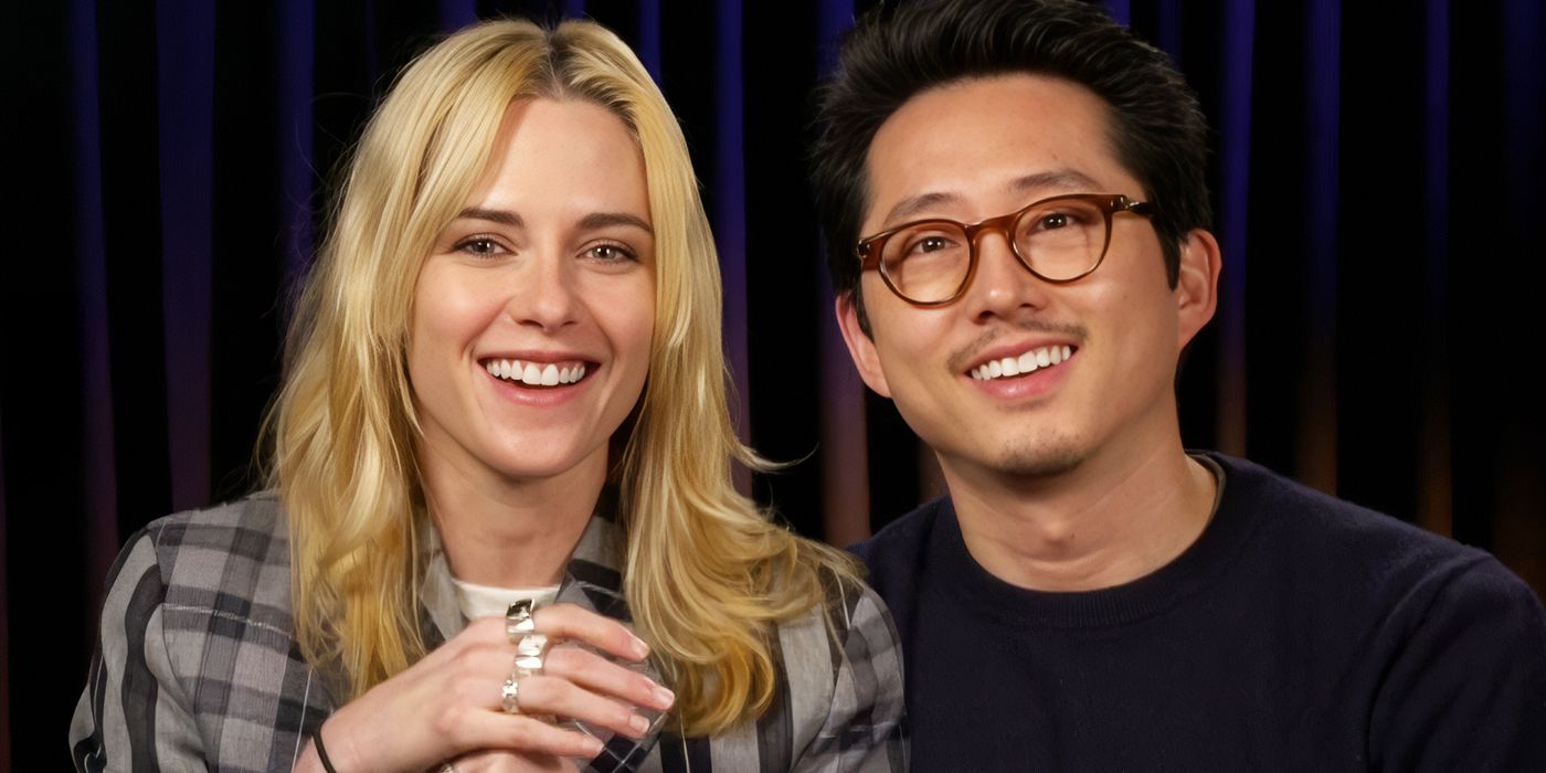 You Probably Missed Kristen Stewart and Steven Yeun's Extremely Strange ...