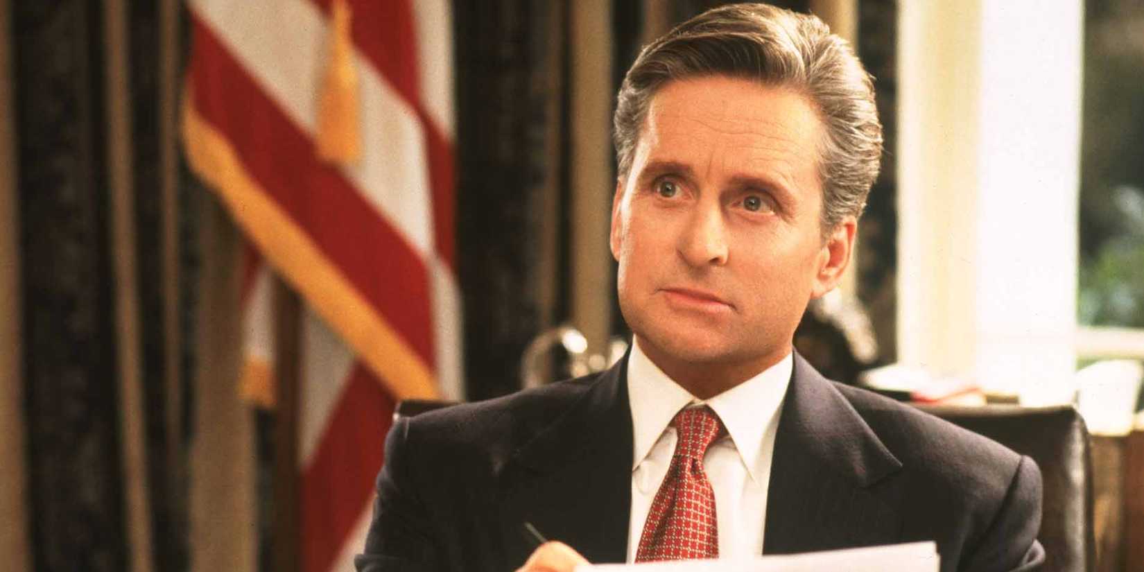 Michael Douglas’ 114-Minute Romantic Political Classic Ends Its Term on ...