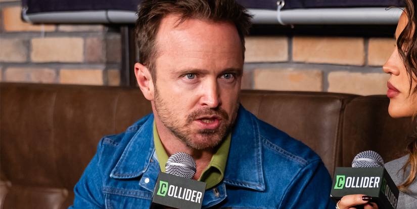 "Let's Try Not to Do 'Alien' With This": Aaron Paul and Eiza González ...