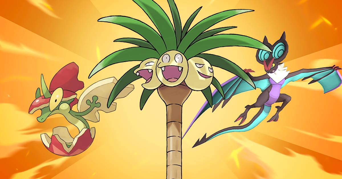 mega exeggutor type