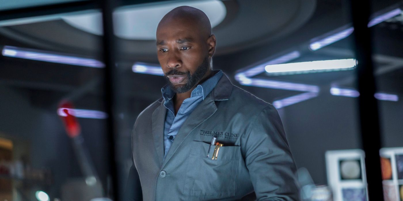 Morris Chestnut Teeth