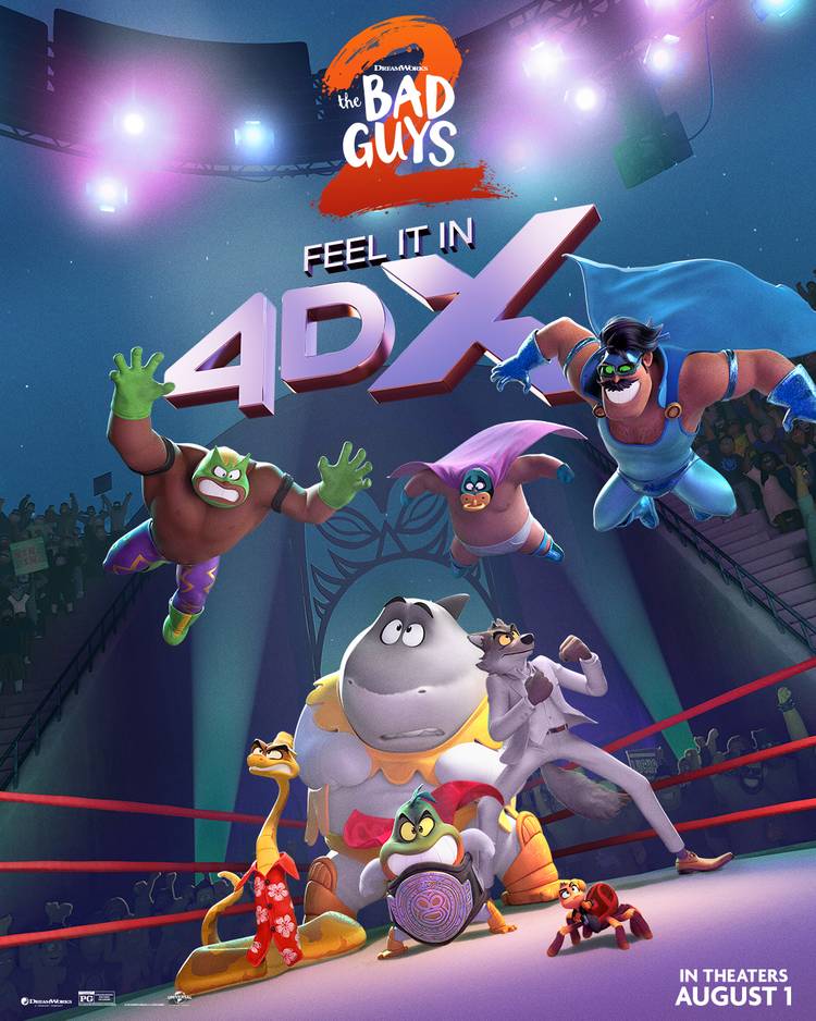 'The Bad Guys 2' Goes WWE in New 4DX Poster [Exclusive]
