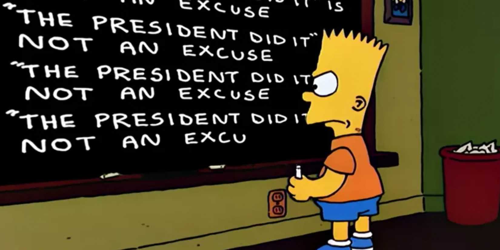 Bart's 10 Most Controversial Chalkboard Gags on 'The Simpsons,' Ranked