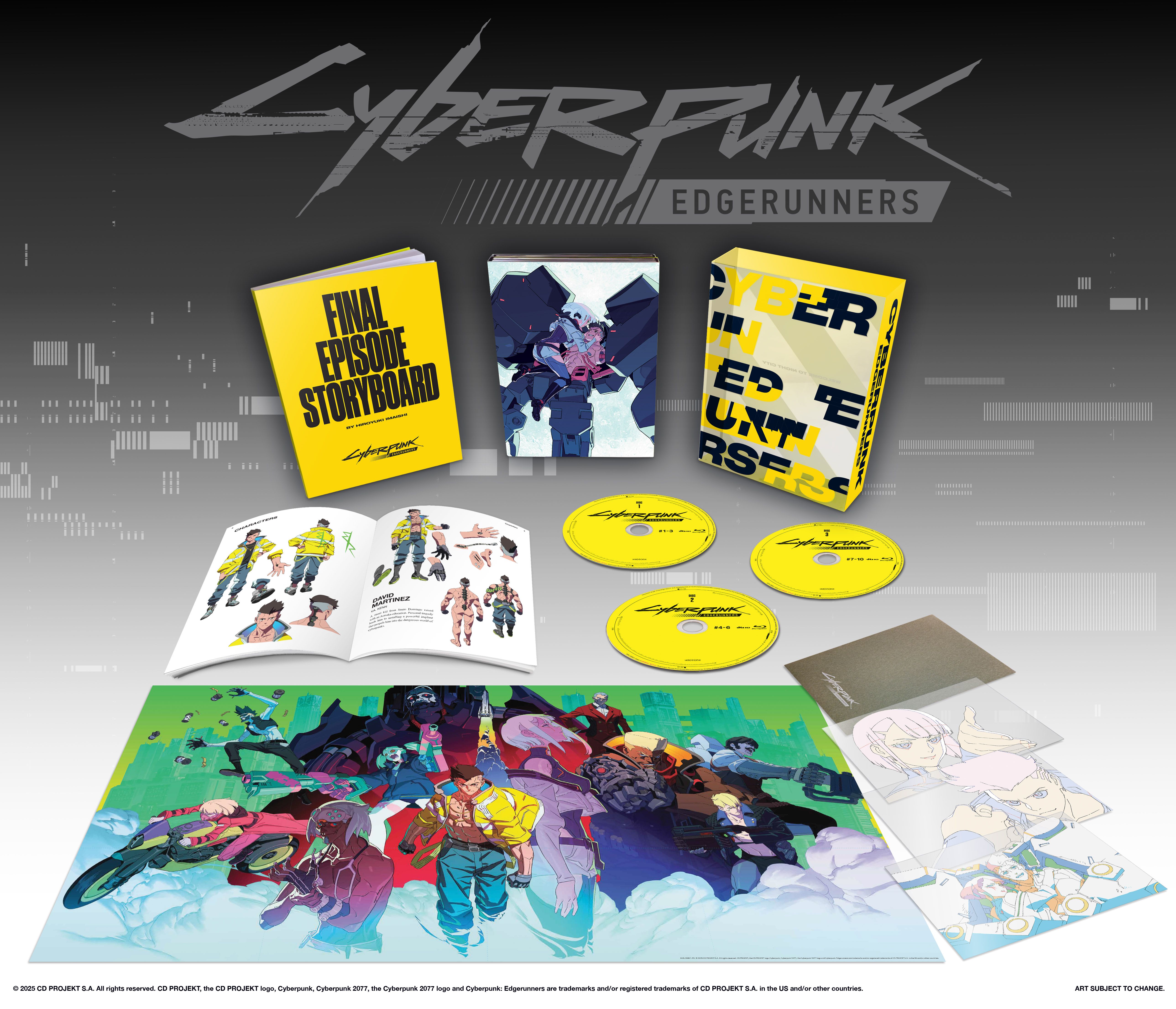 Crunchyroll’s New Blu-ray Release Makes ‘Cyberpunk: Edgerunners’ Immortal