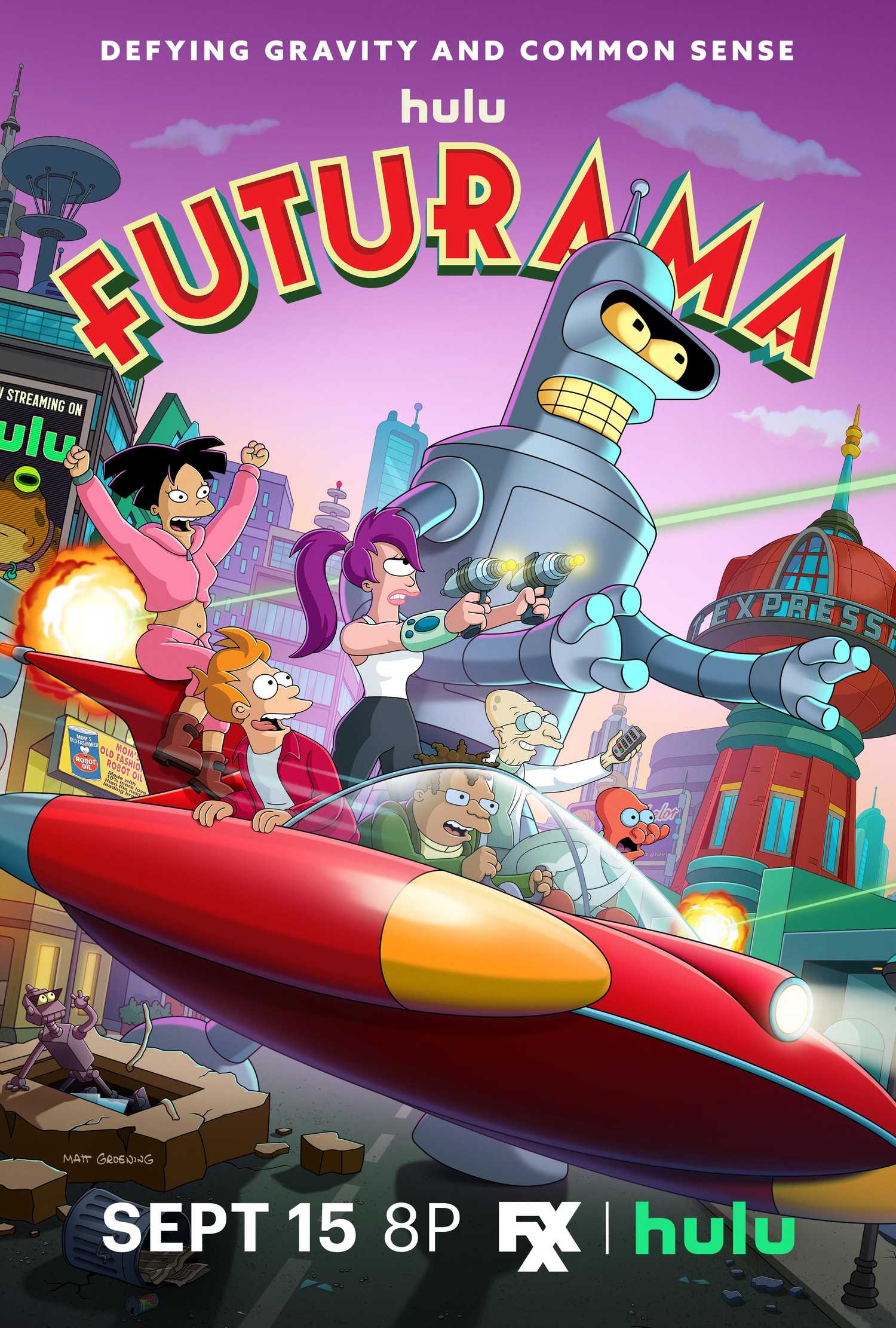 'Futurama' Season 13 Trailer Sends Big Bender, Bears, and Romantic ...