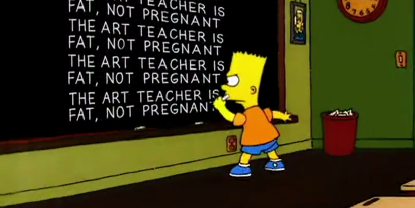 Bart's 10 Worst Chalkboard Gags on 'The Simpsons,' Ranked