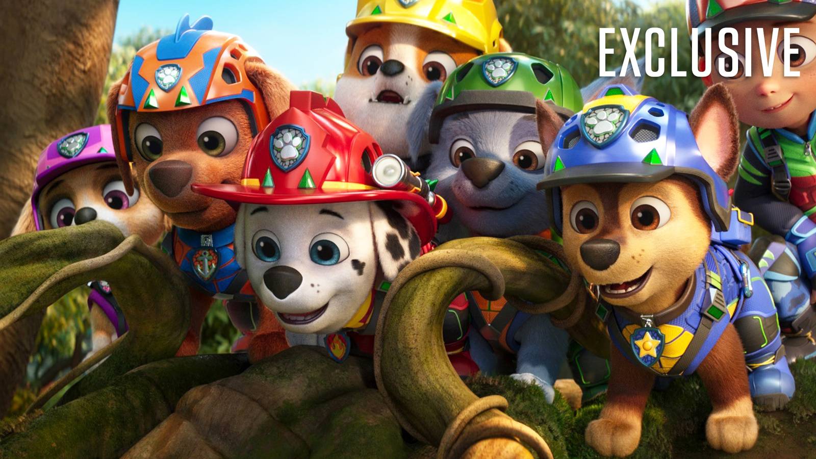 The Pups Go Prehistoric in First Look at ‘PAW Patrol 3: The Dino Movie’