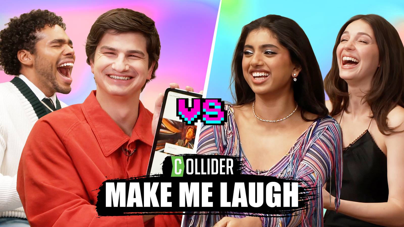 The Not Suitable For Work Cast Plays an HR Approved Game of Make Me Laugh