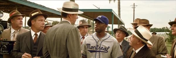 42 Movie Clips. Jackie Robinson Biopic 42 Stars Chadwick Boseman and ...