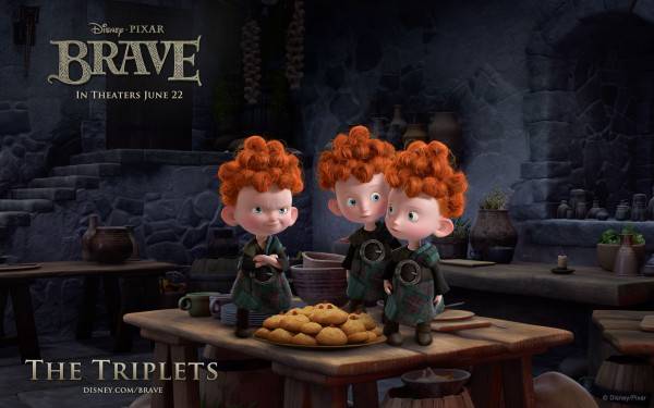 BRAVE Character Posters