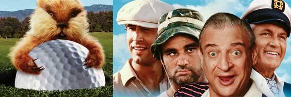 CADDYSHACK Blu ray Review starring Chevy Chase, Bill Murray, Ted Knight ...