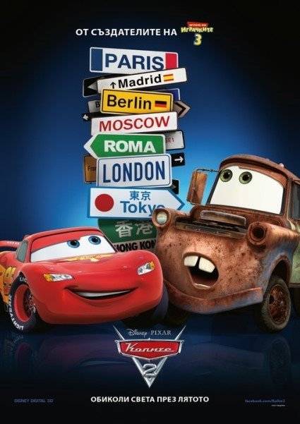 CARS 2 Character Video and Bios